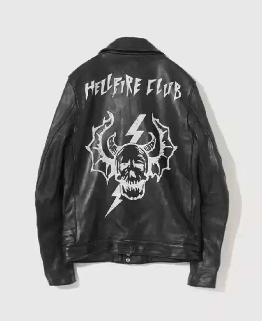 Hellfire Club Biker Leather Jacket – Pro Leather Craft