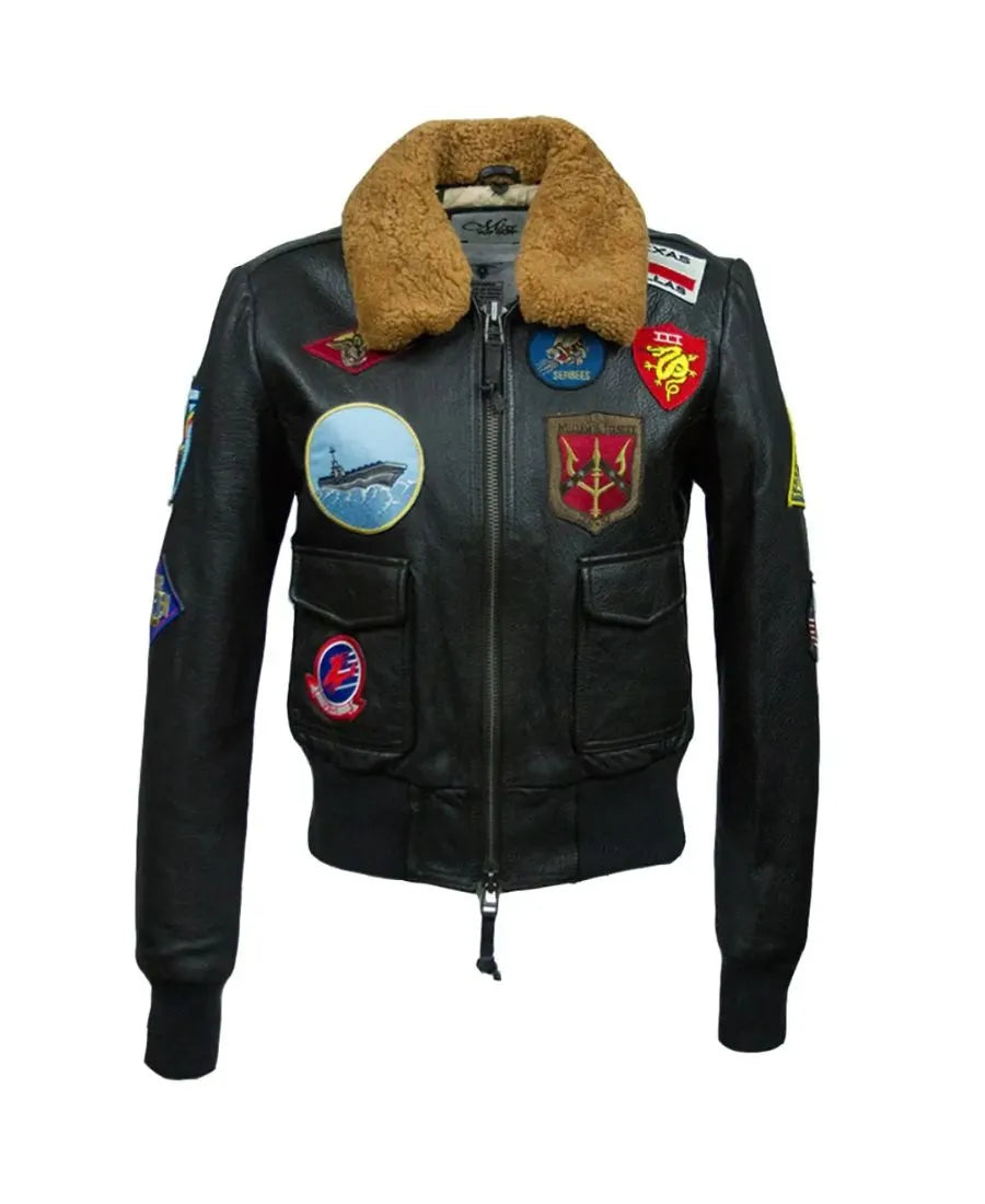 Women Top Gun-2 Official Jacket – Pro Leather Craft